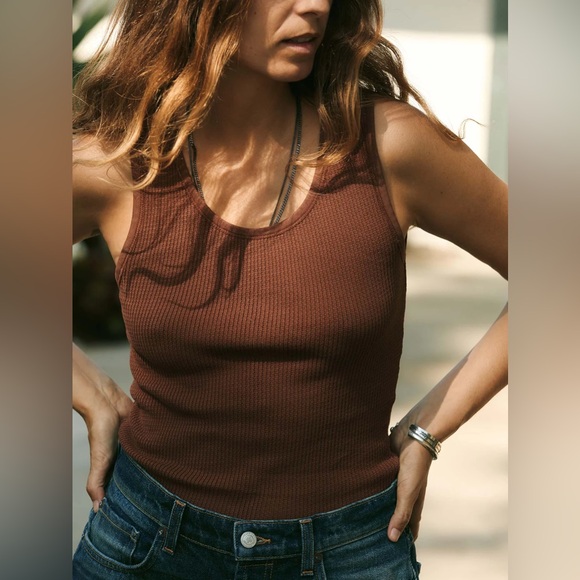 imogene + willie | Tops | Imogene Willie Vintage Tank In Open Knit ...